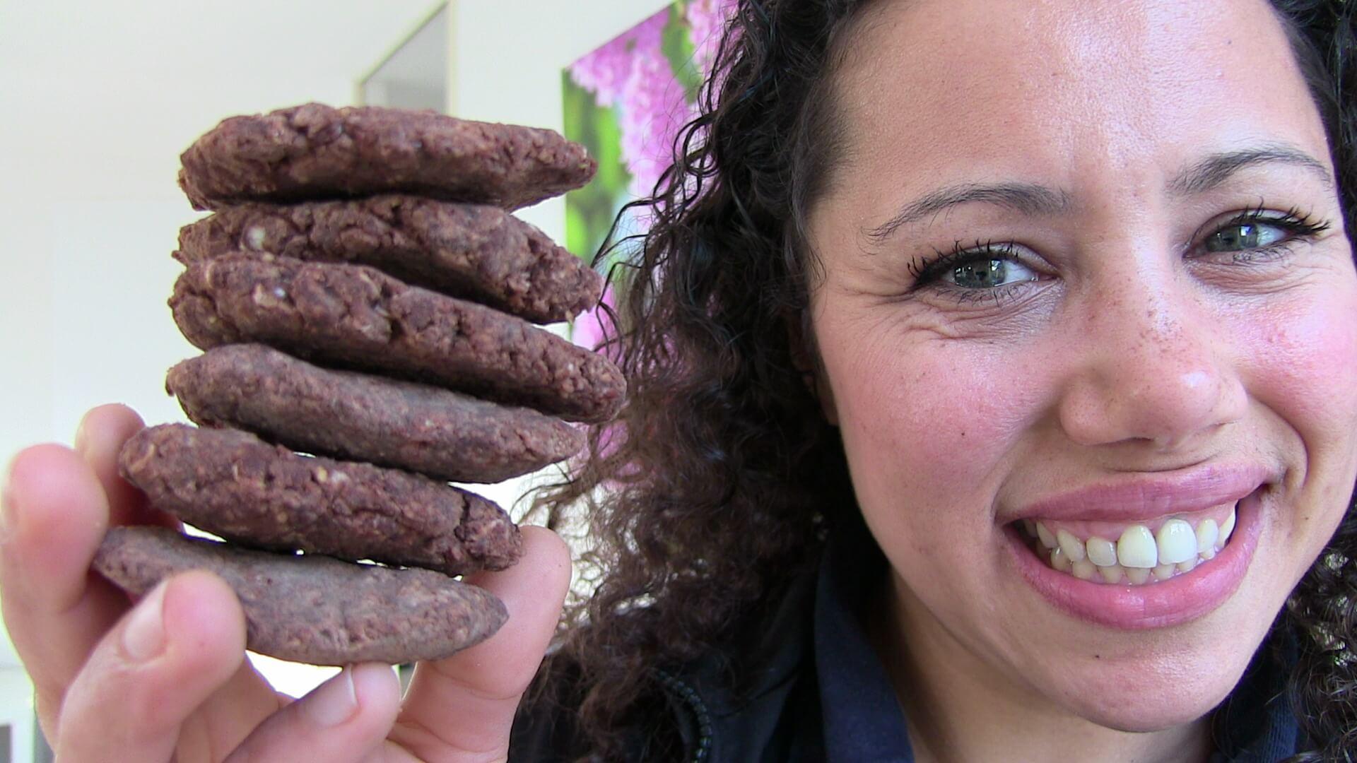 Chocolade koekjes recept (inclusief video) | Gezondheidsgoeroe