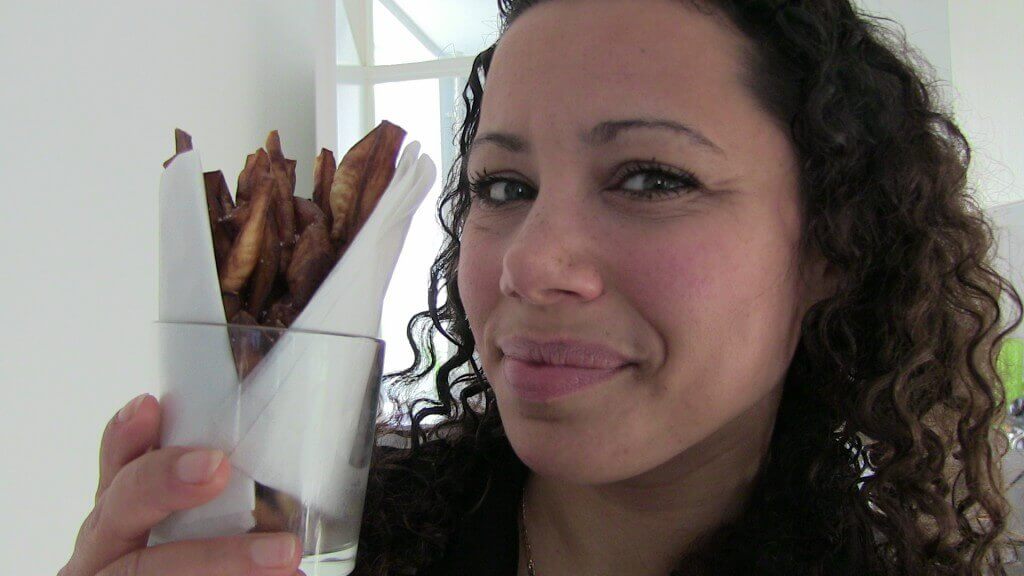 Patat met zelf gemaakte mayonaise